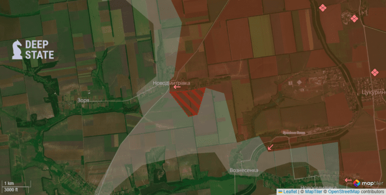Ворог окупував Новоолексіївку. DeepState оновили мапу