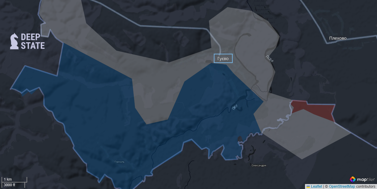 Росіяни просунулись біля Гуєво та Роздольного, – DeepState